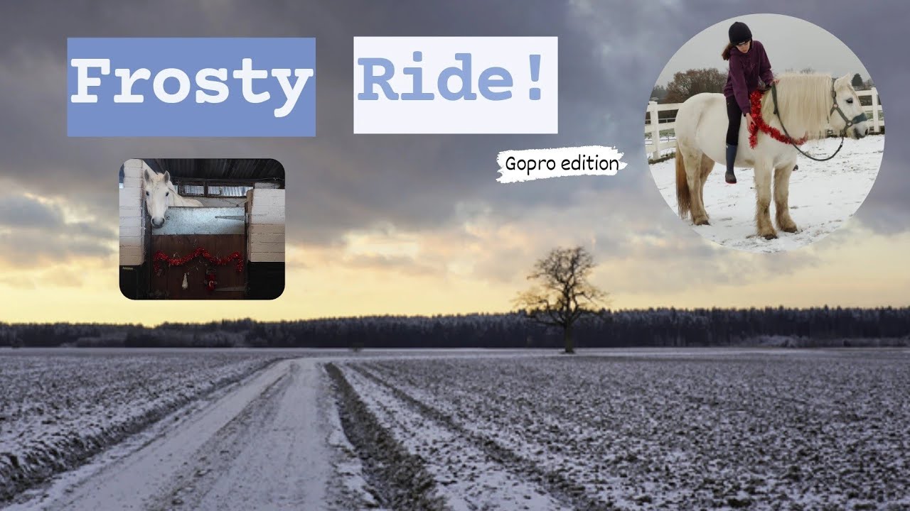 Come on a morning frosty ride with me! gopro edition|kim.eq - YouTube