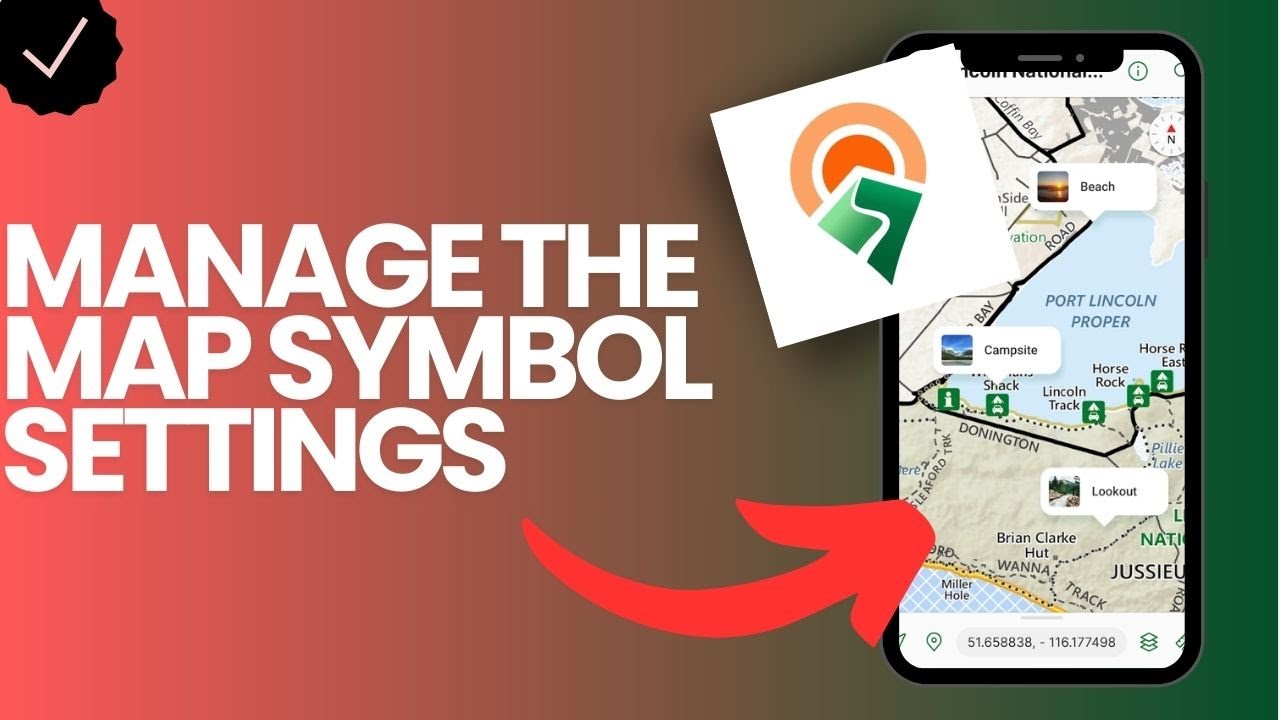 How to manage the map symbol settings in the Avenza Maps app? - YouTube