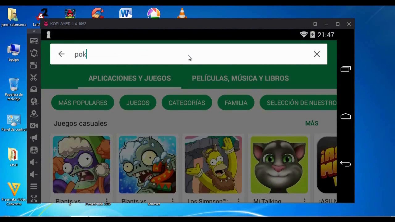 KOPLAYER 2017 Emulador android - YouTube