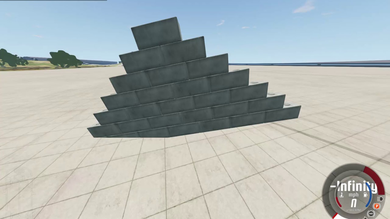 Indestructible Rocket Bus vs. Brick Wall - BeamNG.drive - YouTube