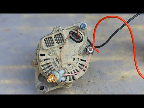 How to Connection 3 pin Alternator | 3 Wire Alternator Wiring in English Subtitles