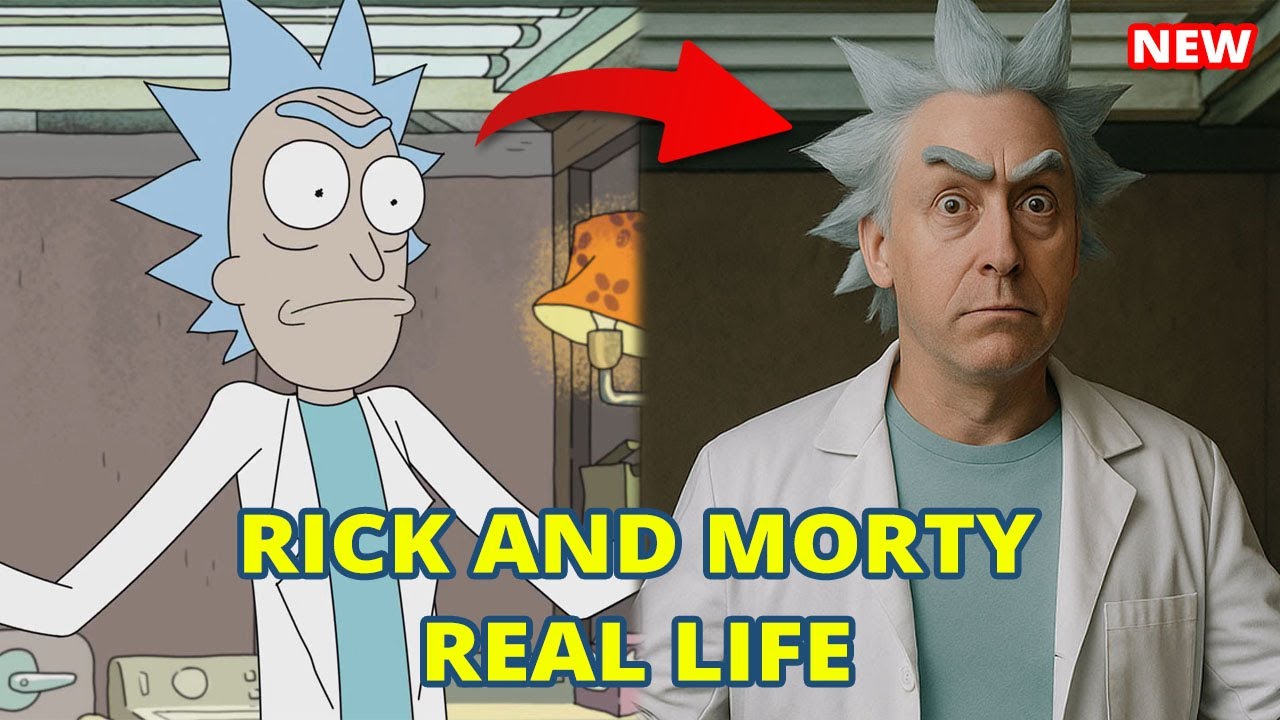 🤯 What If Rick and Morty Real Life Characters Actually Existed? You Won ...