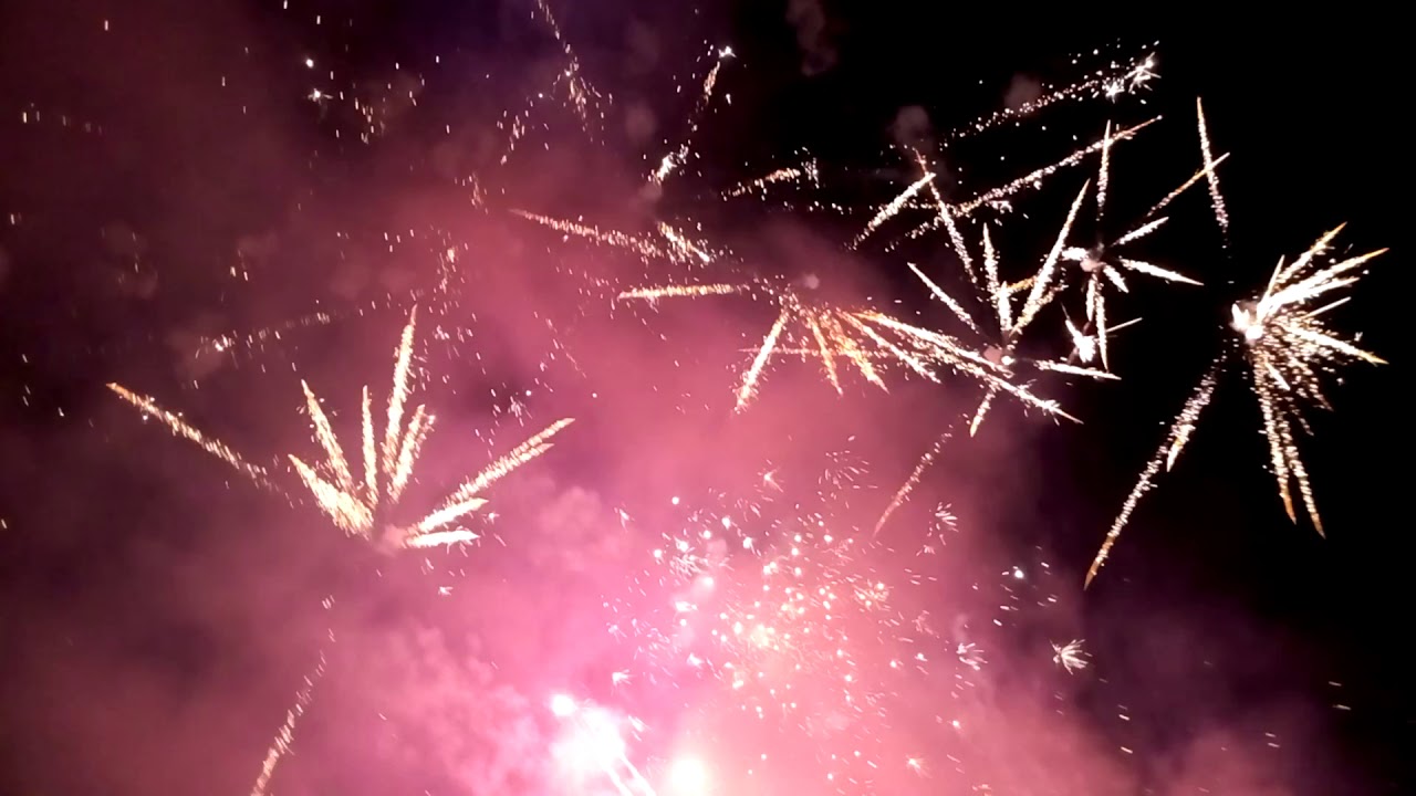 Fireworks display - YouTube