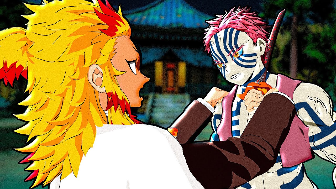 Rengoku e Akaza RESPONDEM no Demon Slayer Vr - YouTube
