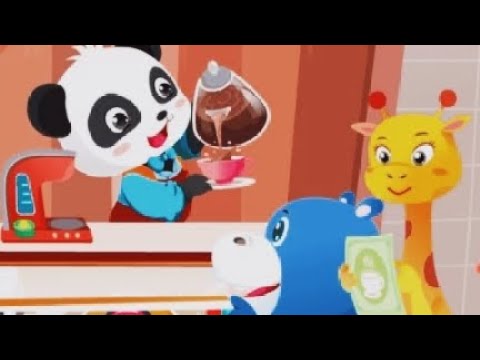 Baby Bus Cafe | Baby Bus Gameplay video | Babybus Cafe Video | BabyBus ...