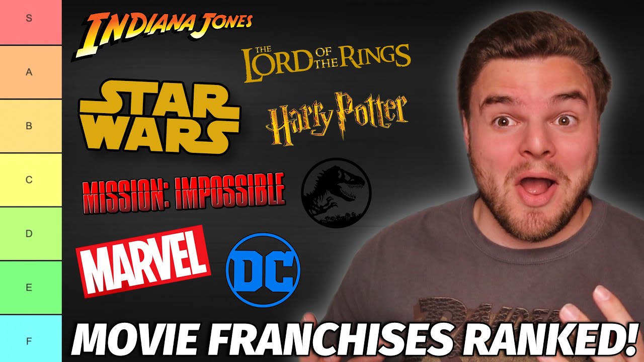 Movie Franchises Ranked! (TIER LIST) - YouTube