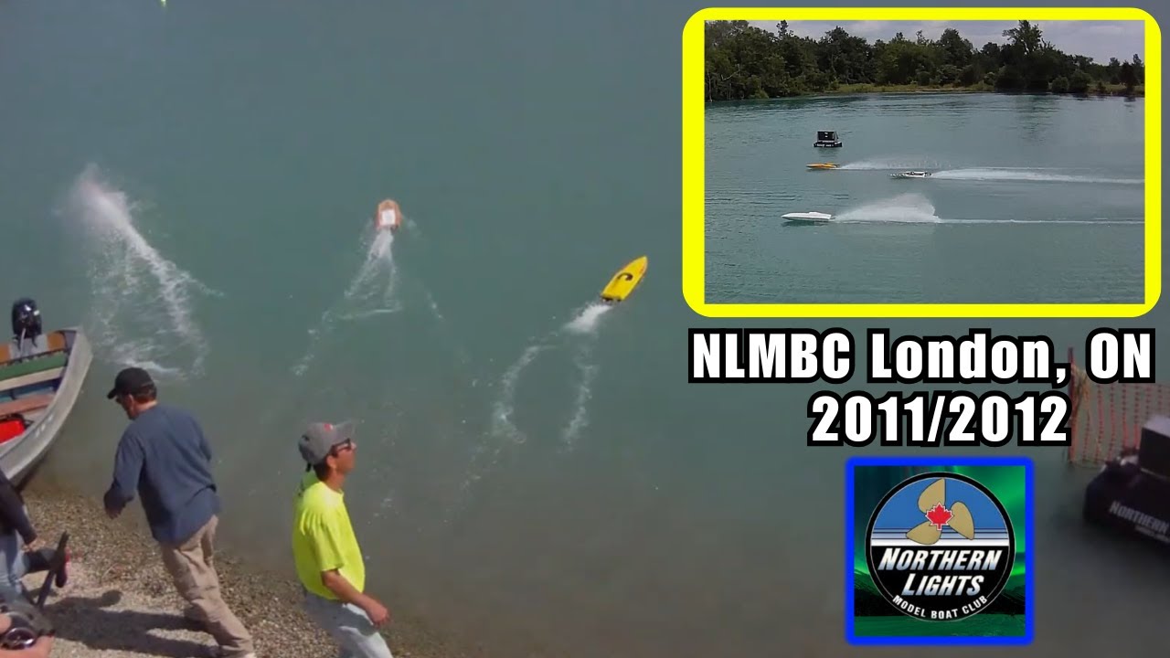 Northern Lights Model Boat Race London, ON 2011/2012 - YouTube