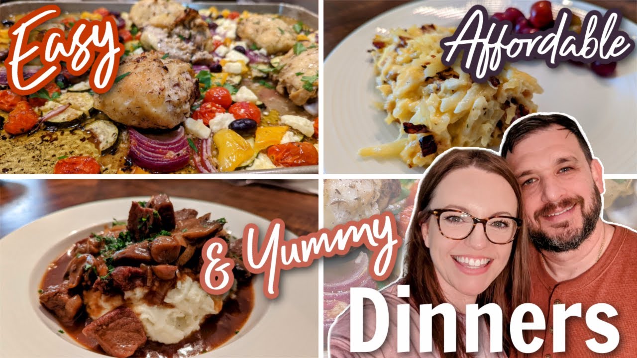 3 EASY WEEKNIGHT DINNERS | WINNER DINNERS | AFFORDABLE DINNER IDEAS ...