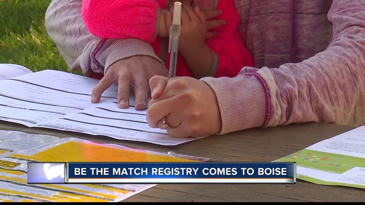 "Be The Match" registry comes to Boise - YouTube