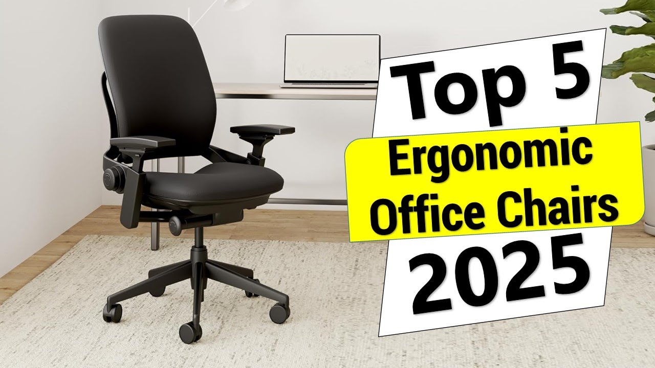 Top 5 Best Ergonomic Office Chairs in 2025 | Best Office Chairs - YouTube