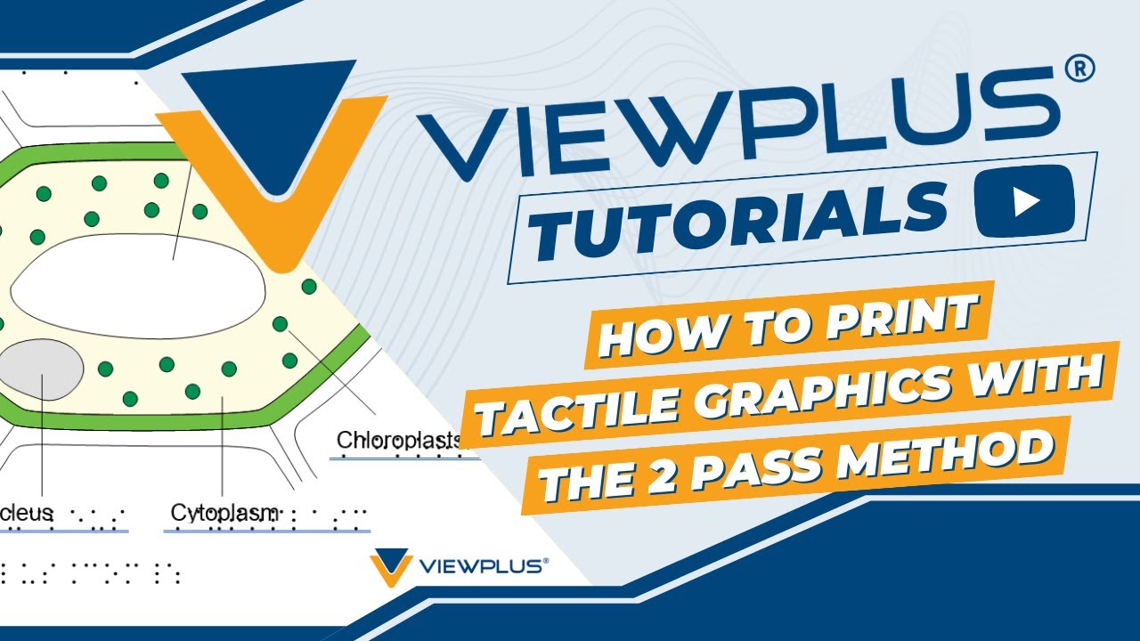 How to Print Tactile Graphics With the 2 Pass Method - YouTube