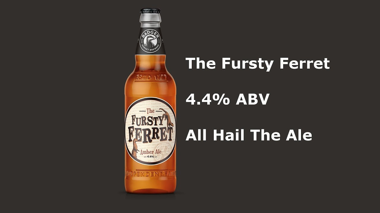 The Fursty Ferret - Beer Review - YouTube