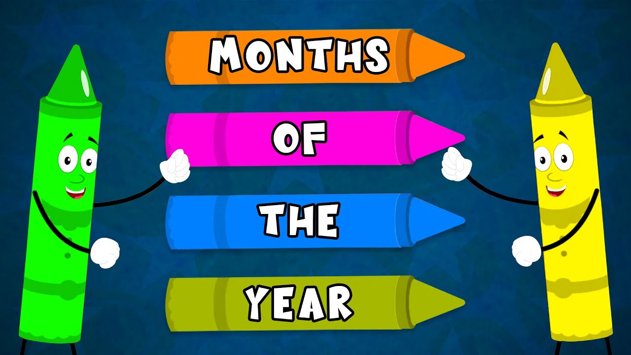 Months Of The Year & More Educational Videos for Kindergarten Kids ...
