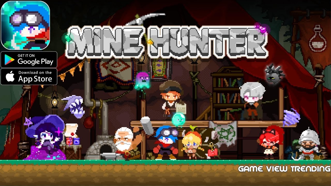 Mine Hunter: Pixel Rogue RPG (Early Access) Gameplay | Mobile Game ...