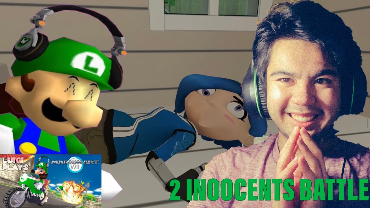 LUIGI VS TARI! | Luigi Plays: MARIO KART WII Reaction - YouTube