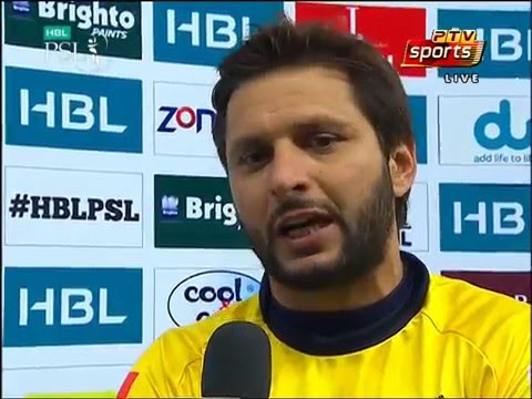 PSL 2016 3rd match Man of the Match - YouTube