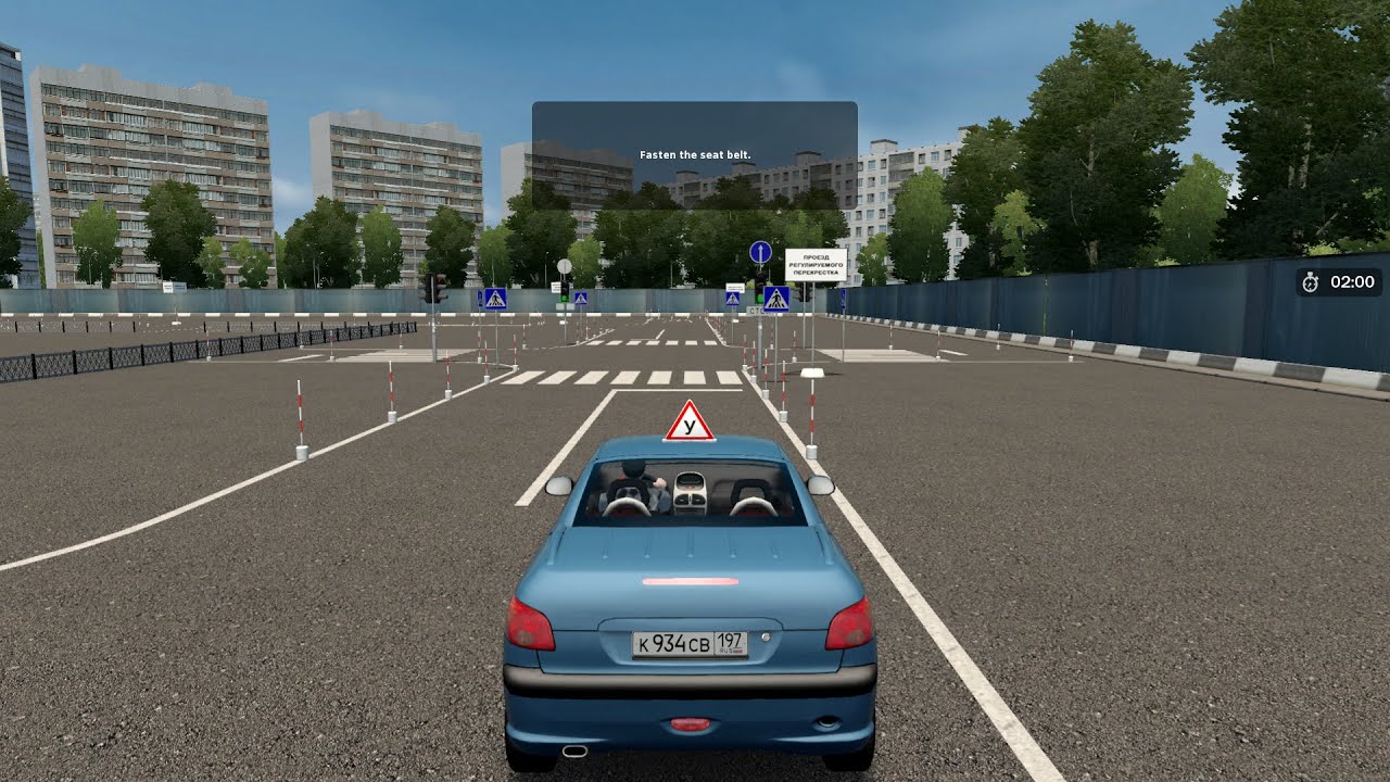 City Car Driving Career - Potential Driver Exercise 4: Crossroads - YouTube