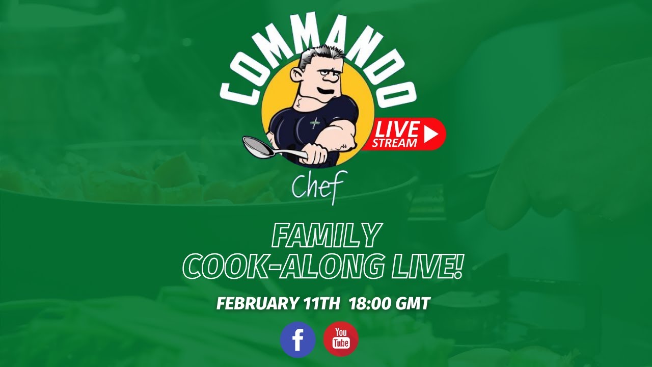 Live cook-along with Commando Chef! - YouTube