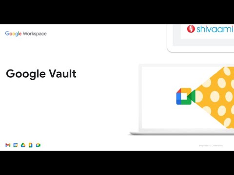 Google Workspace: Google Vault - YouTube