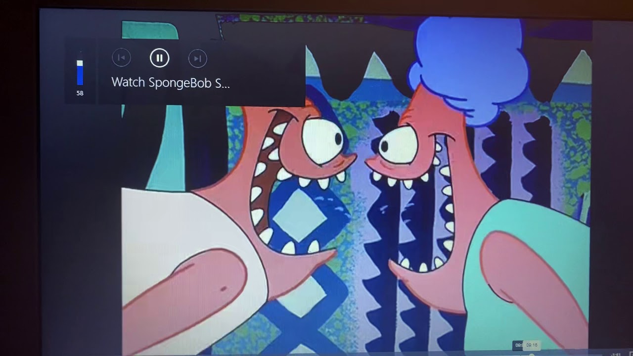 Patrick and his parents laughing at spongebob - YouTube