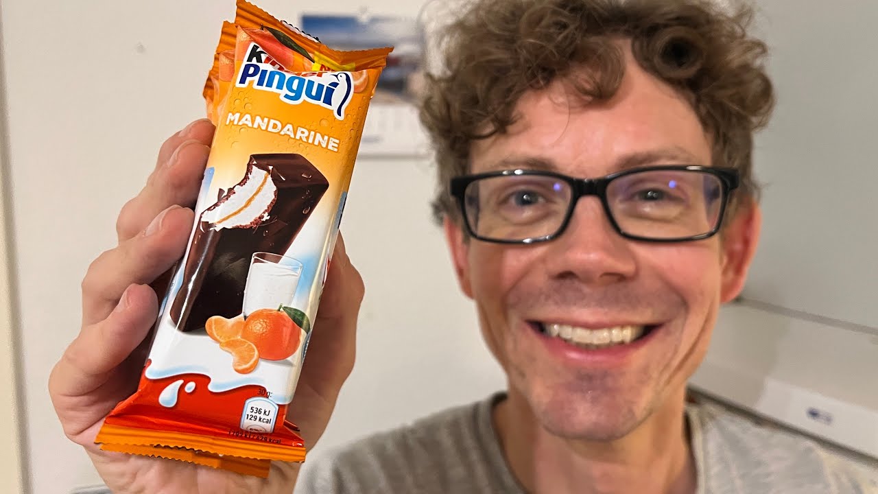 Kinder Pingui Mandarine im Test - So schmeckt es! - YouTube