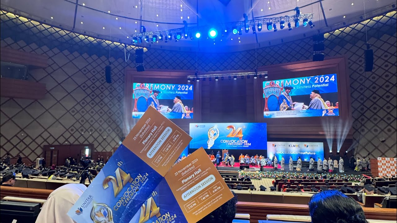 univlog #19; UNITAR Convocation 2024 (im officially done) - YouTube