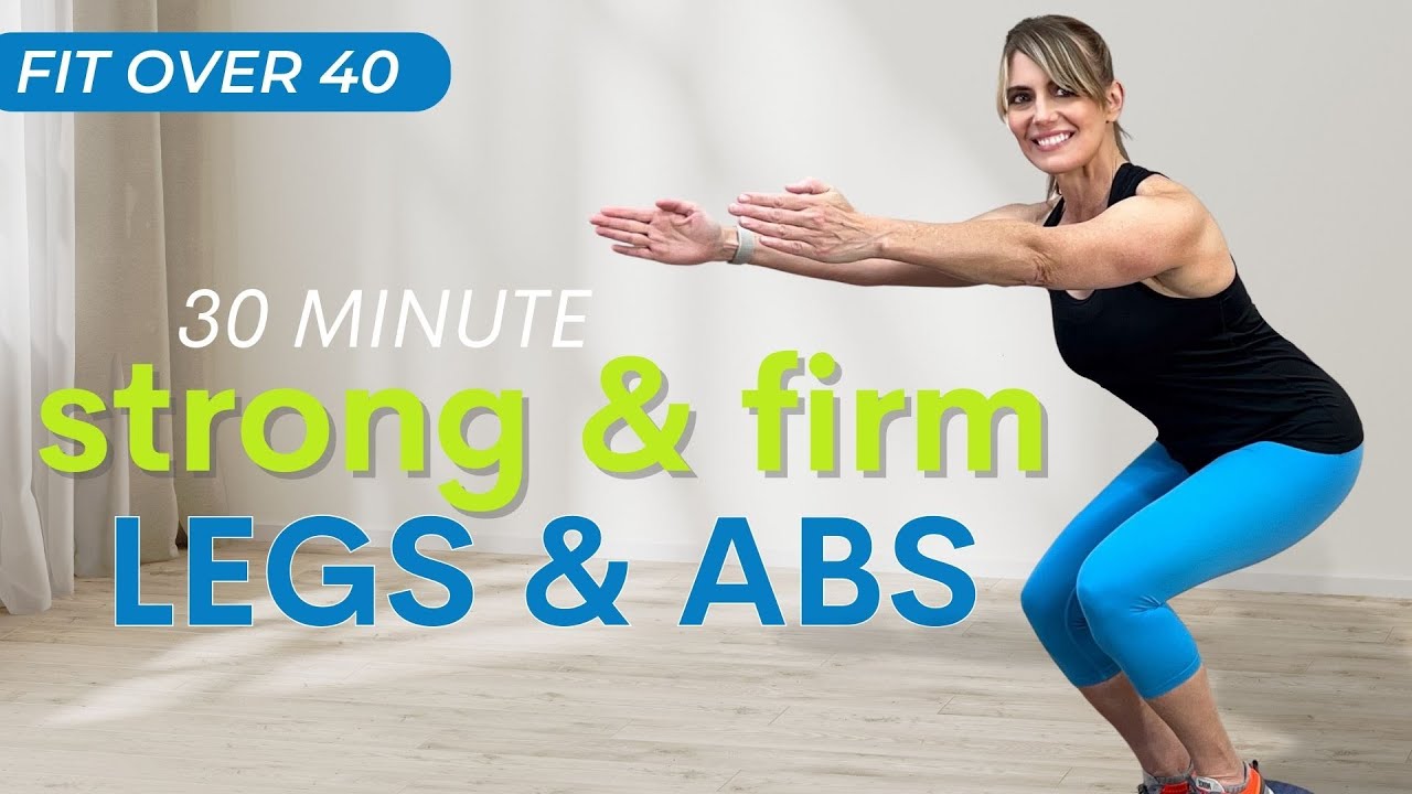 Sculpt and Strengthen: Leg, Glute, and Ab Routine for Women Over 40 ...