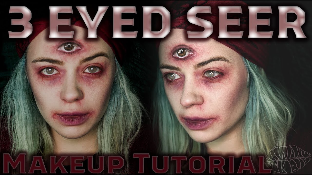 3 Eyed Seer Makeup - YouTube