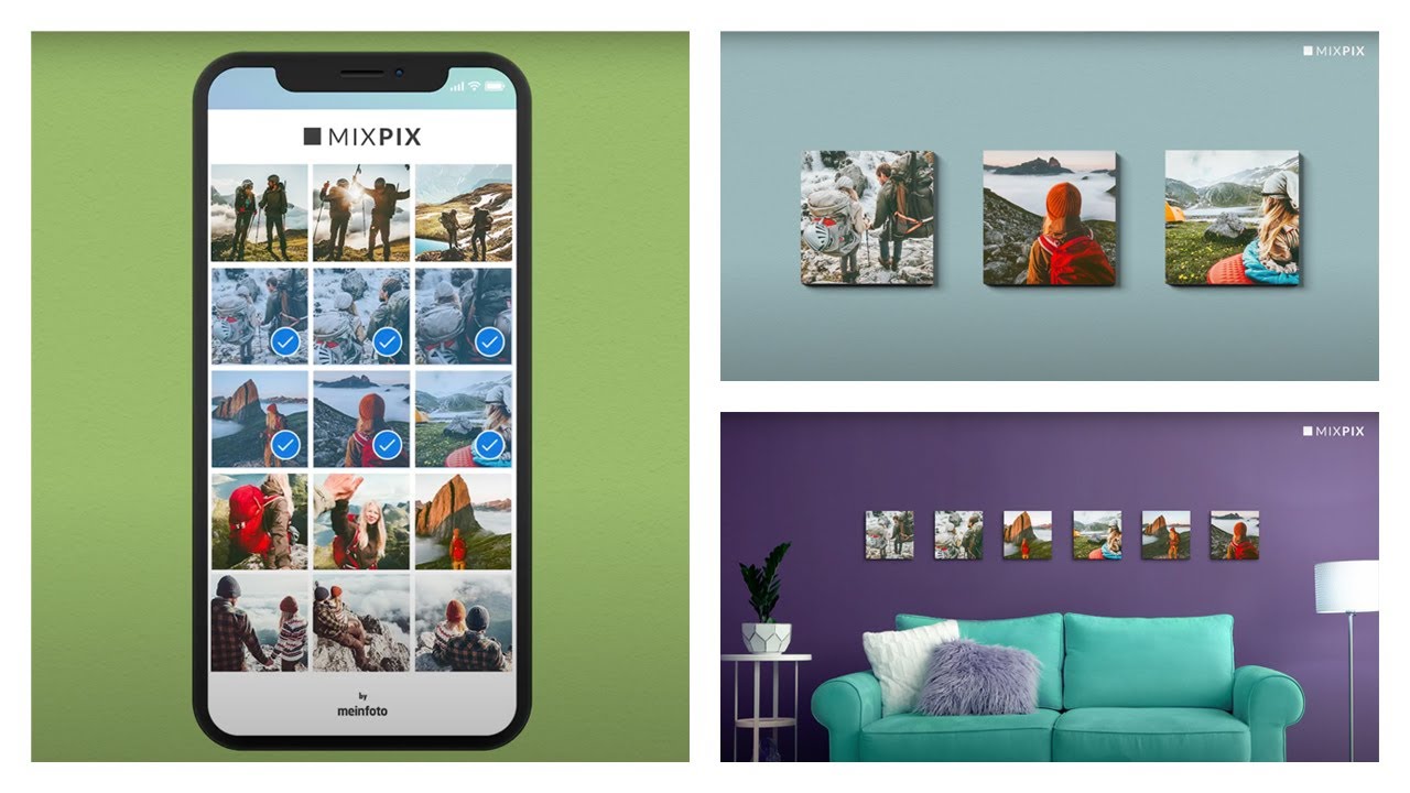 MIXPIX Photo Tiles with Best Price Guarantee | CANVASDISCOUNT.com - YouTube