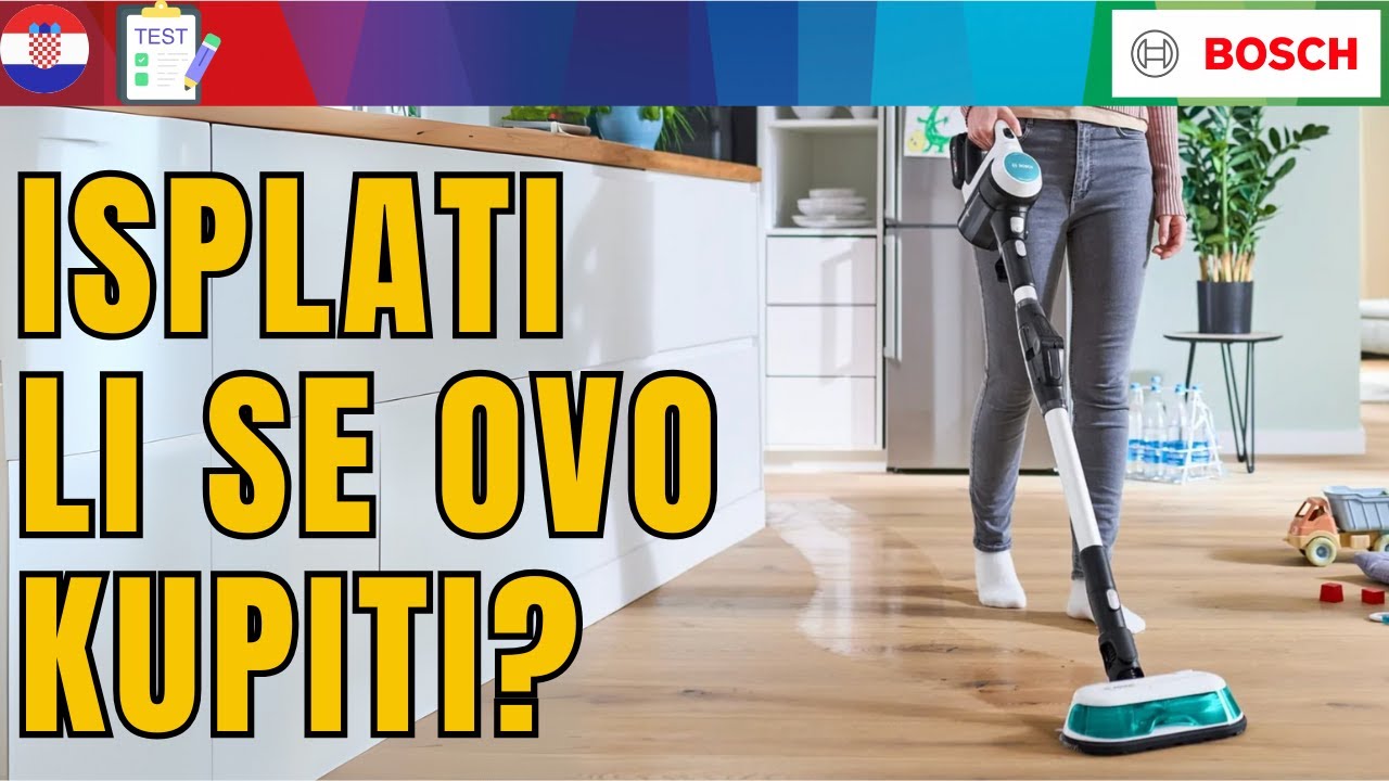 AKUMULATORSKI CIKLONSKI RUČNI USISAVAČ BOJA VODE BOSCH Unlimited 7 ...