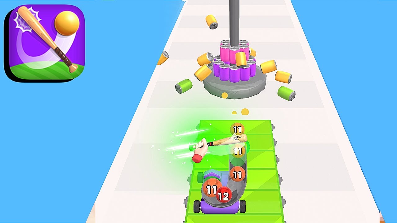 Ball Bat - All Levels Gameplay Android,ios (Part 11) - YouTube