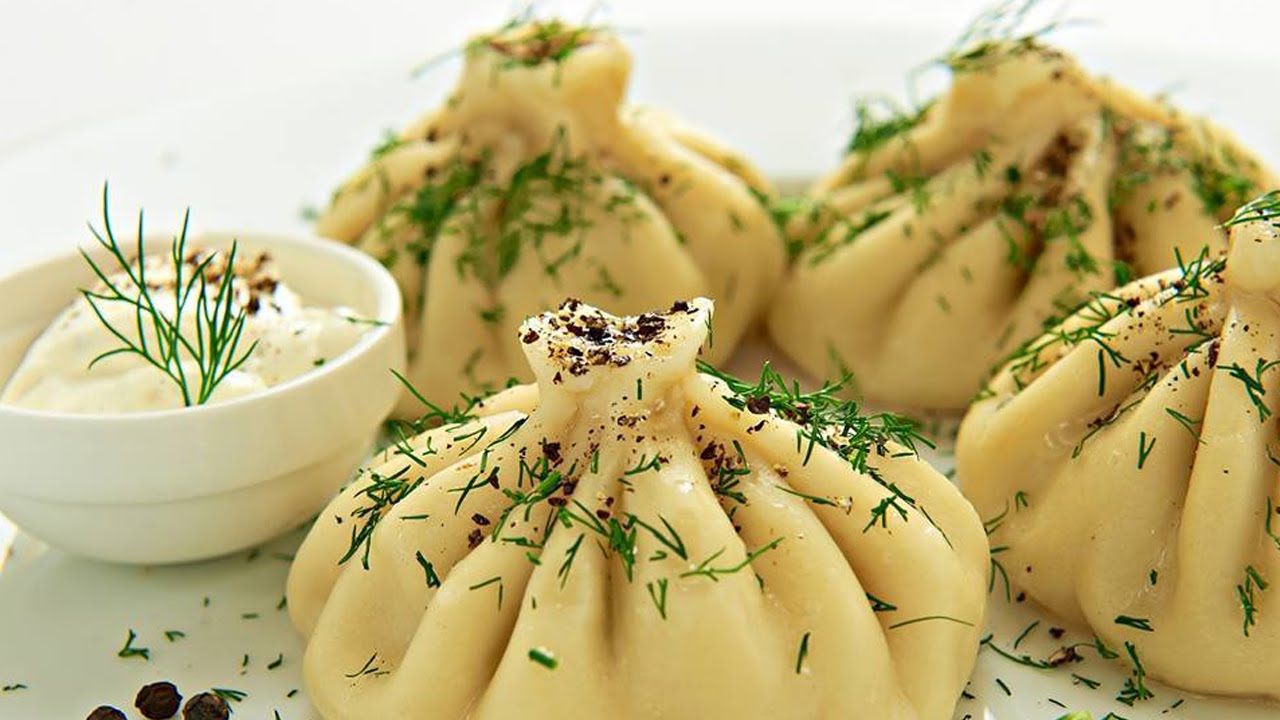 Վրացական խինկալի khinkali recipe грузинский хинкали рецепт - YouTube