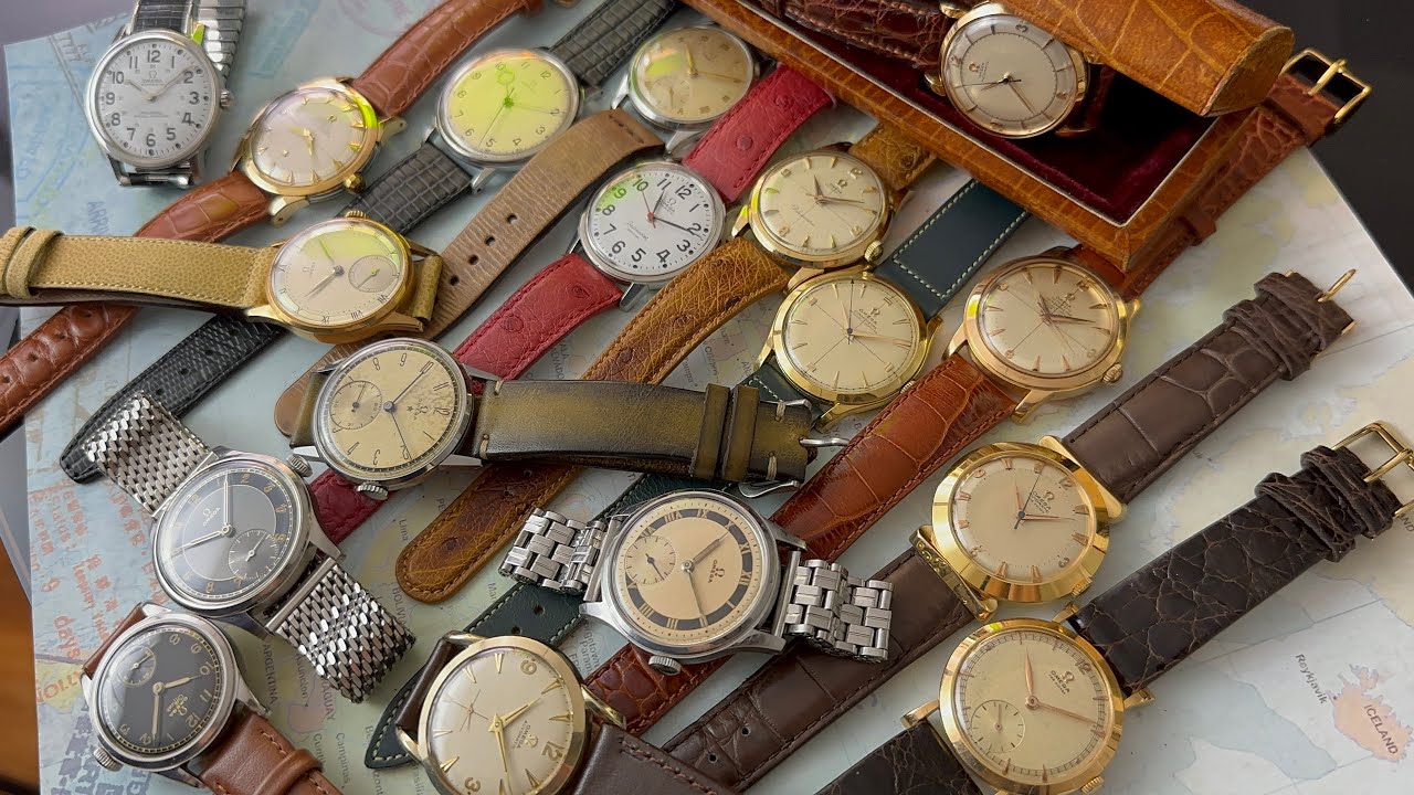 Vintage Omega Watches 1940s Littlecogs Vintage Wristwatches And Clocks