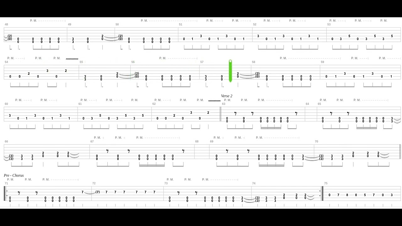 Hand Of Blood Tab by Bullet For My Valentine + Guitar only + Guitar tab ...