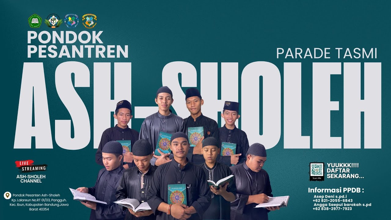 PARADE TASMI PONDOK PESANTREN ASH-SHOLEH - YouTube
