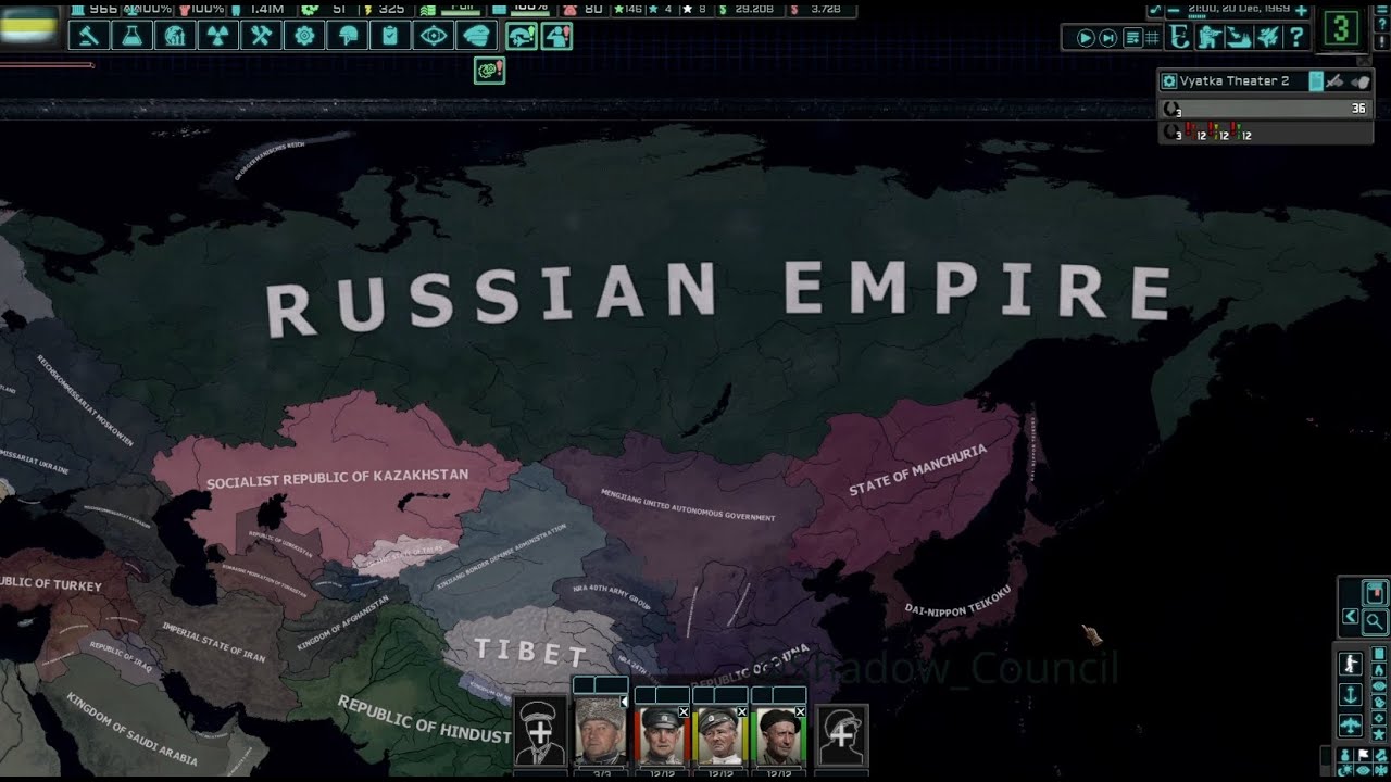 Hoi4 (TNO) Vladimir III creates a democratic monarchy in Russia (P4-C4 ...