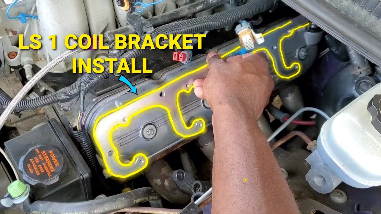 LS 1 COIL BRACKET INSTALL - YouTube