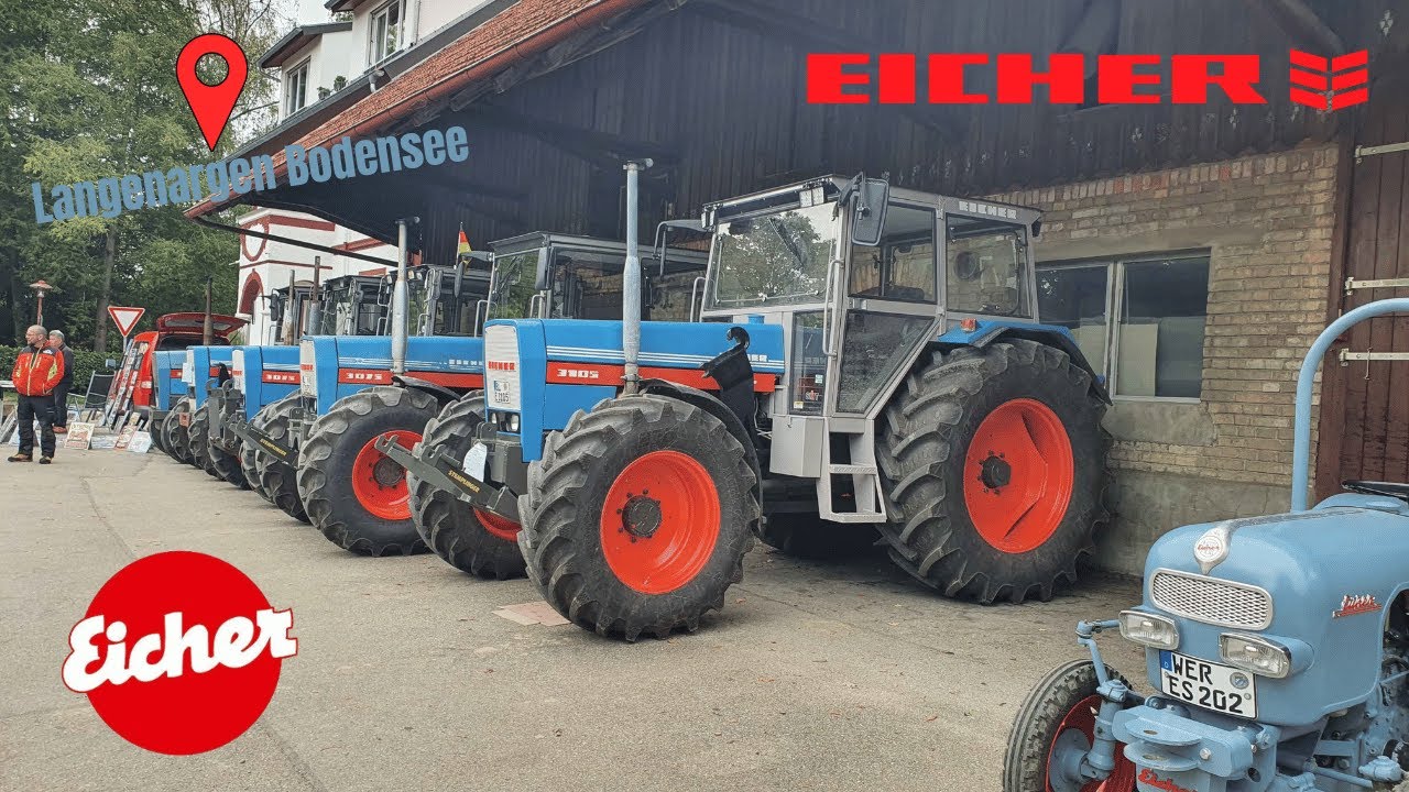 Eicher Treffen Langenargen am Bodensee 2024 | 6 Zylinder Sound... [4K] - YouTube