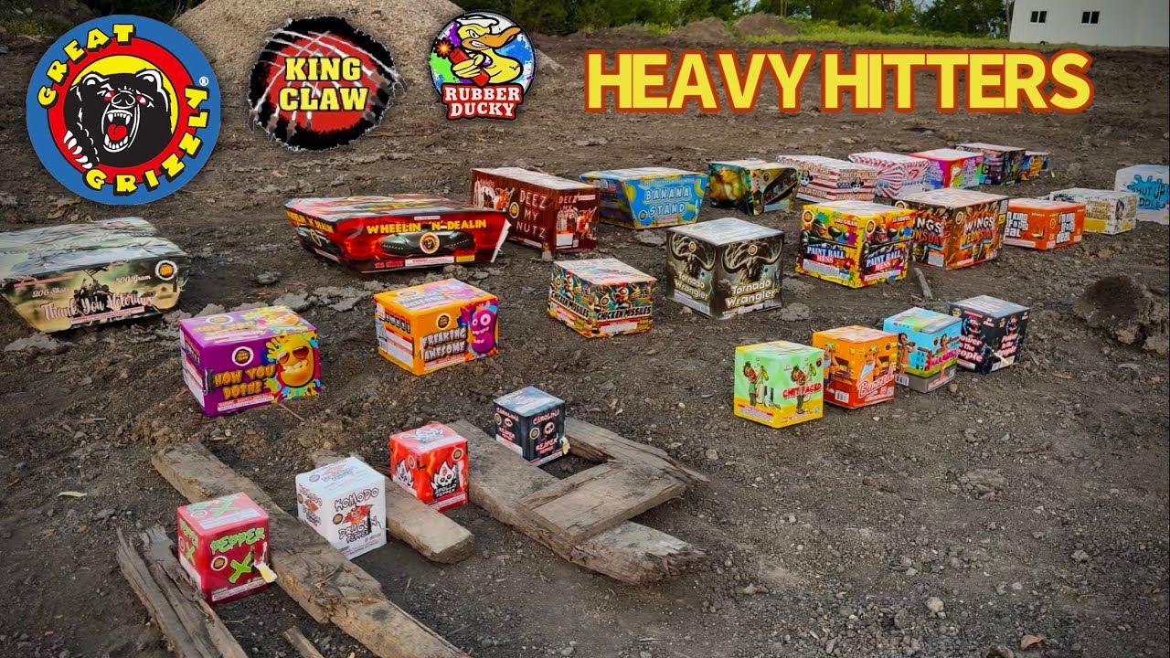 FINALLY TESTING GREAT GRIZZLY / KING CLAW FIREWORKS (BANGERS) - YouTube