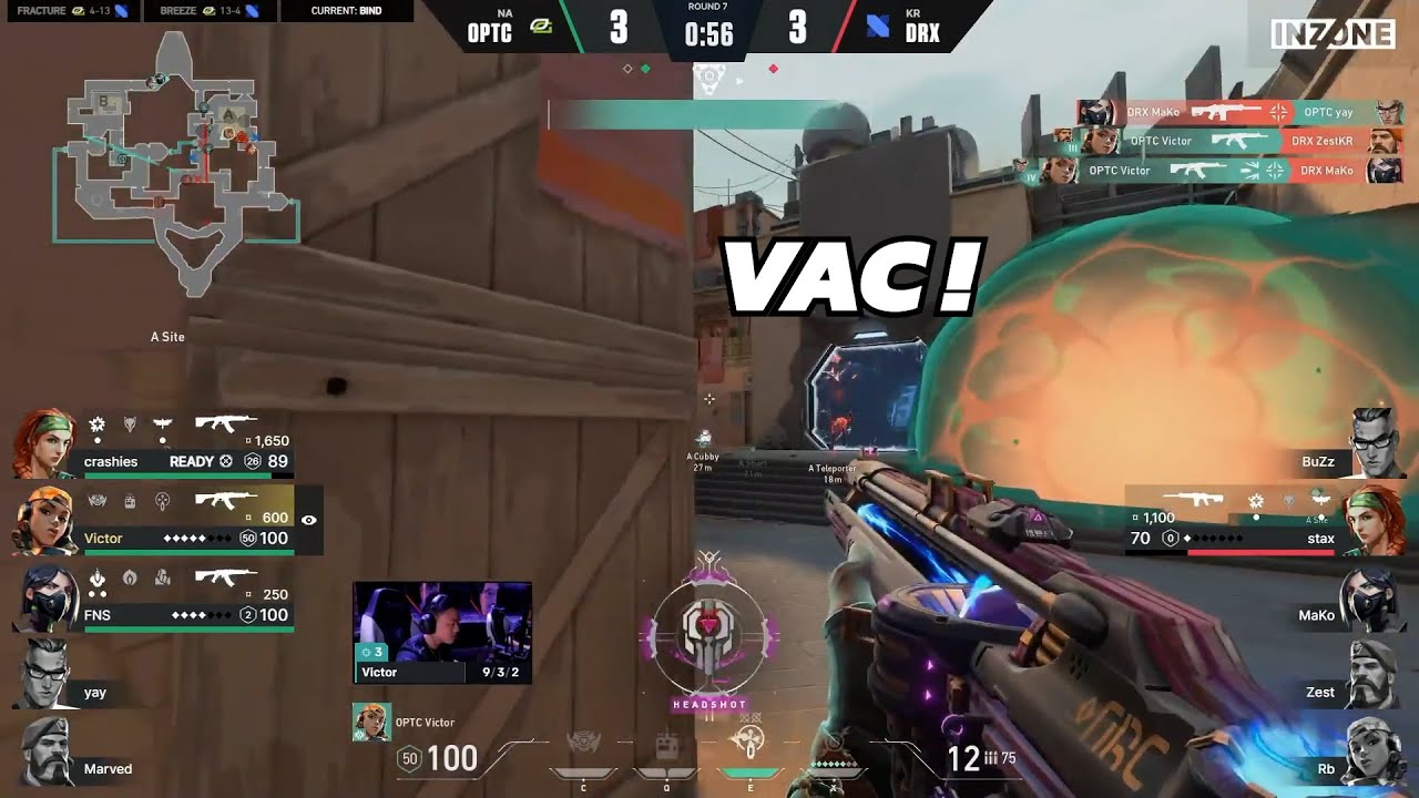 OpTic Victor Crazy ACE vs DRX | VCT Masters Copenhagen - YouTube