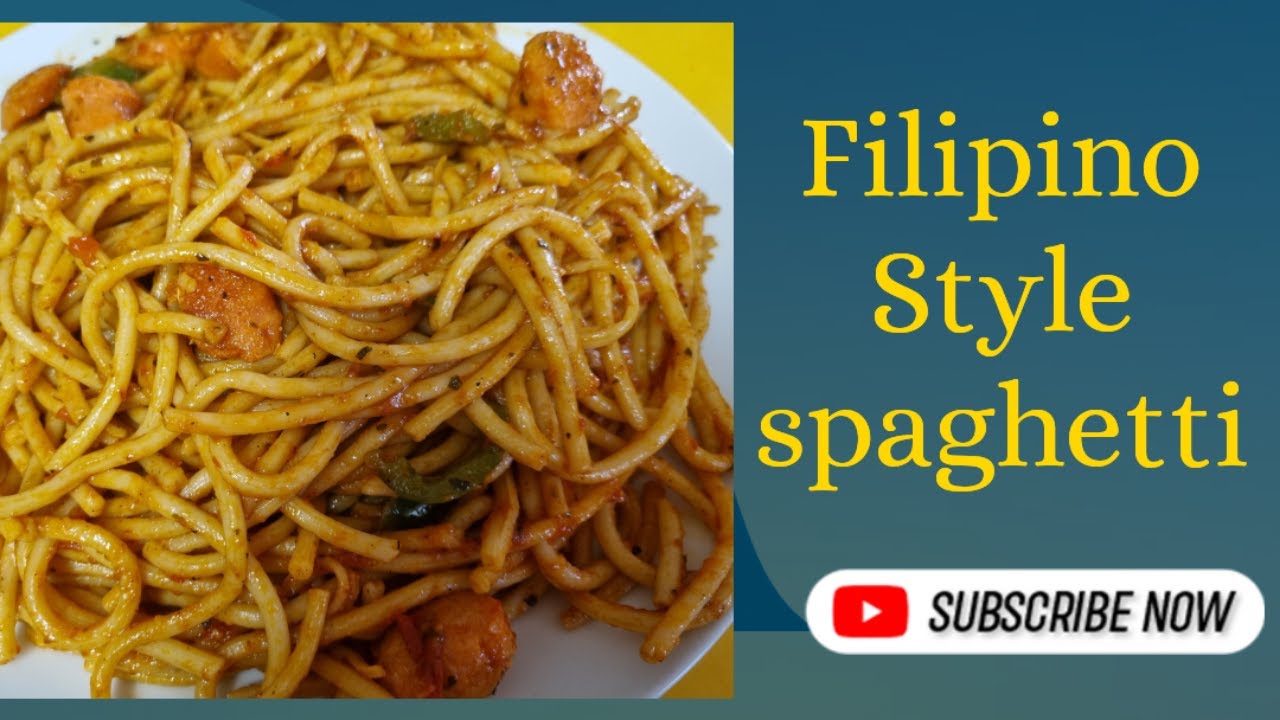 SIMPLE FILIPINO SPAGHETTI RECIPE,#cooking - YouTube