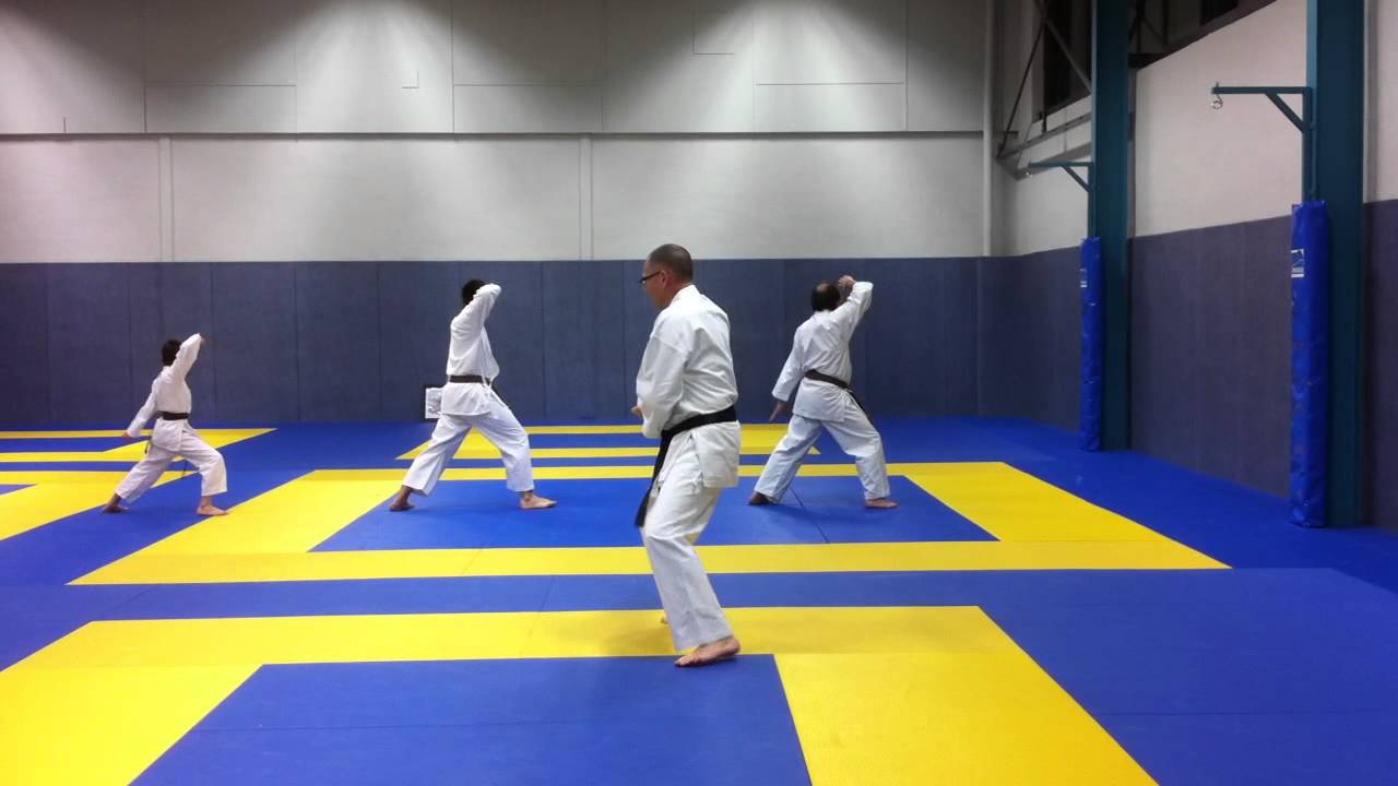 KATA CHINTE école de karaté shotokan Bruno DUCHENE - YouTube