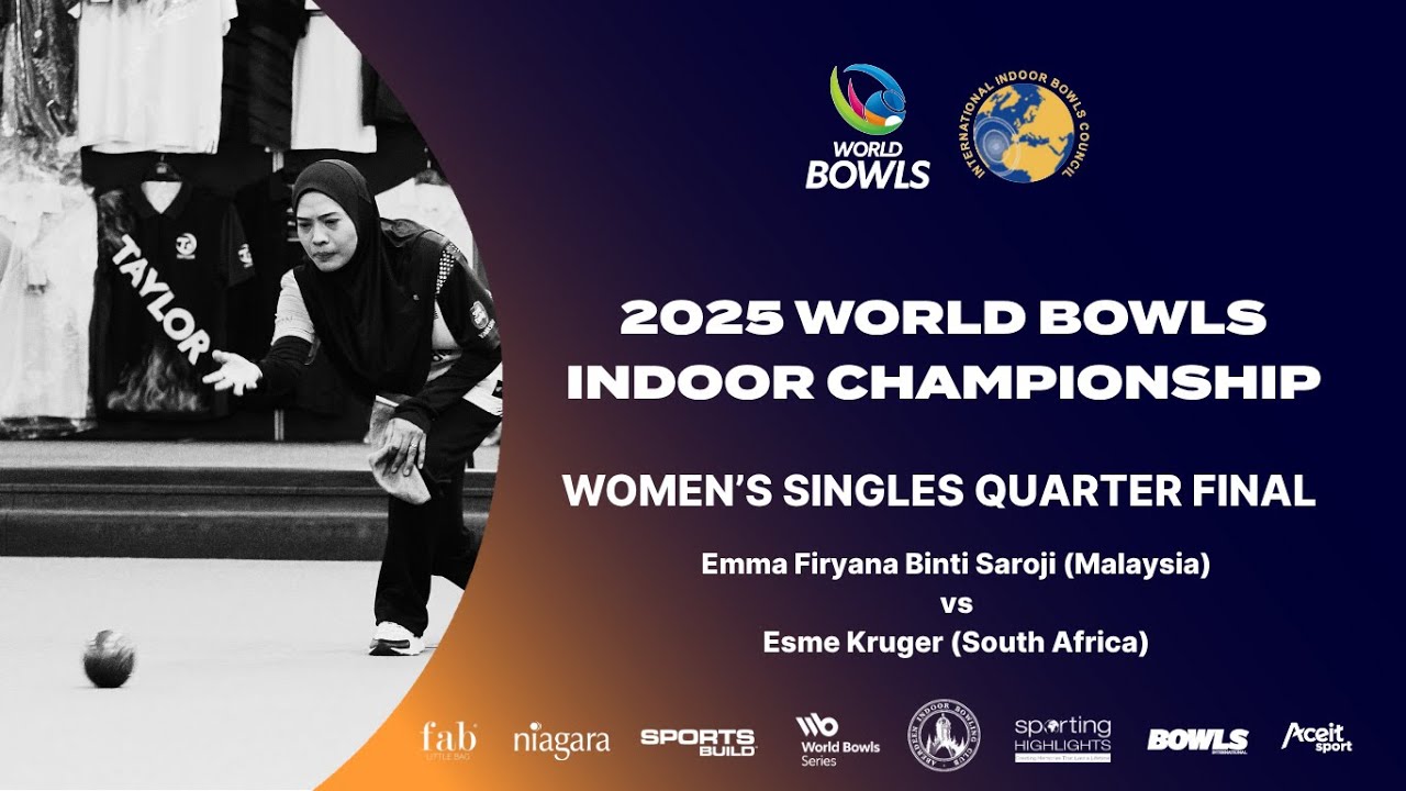 2025 World Bowls Indoor Championship | Womens Singles Quarter Final ...
