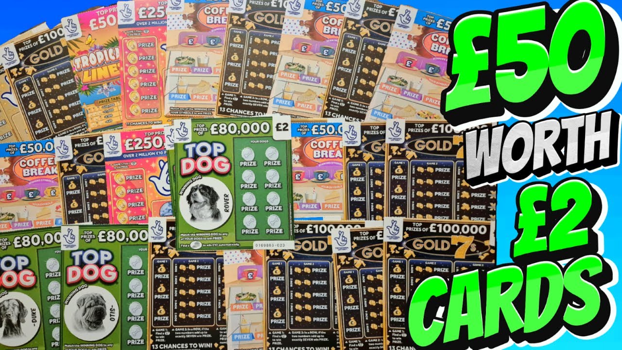 £50 WORTH OF £2 SCRATCH CARDS - YouTube