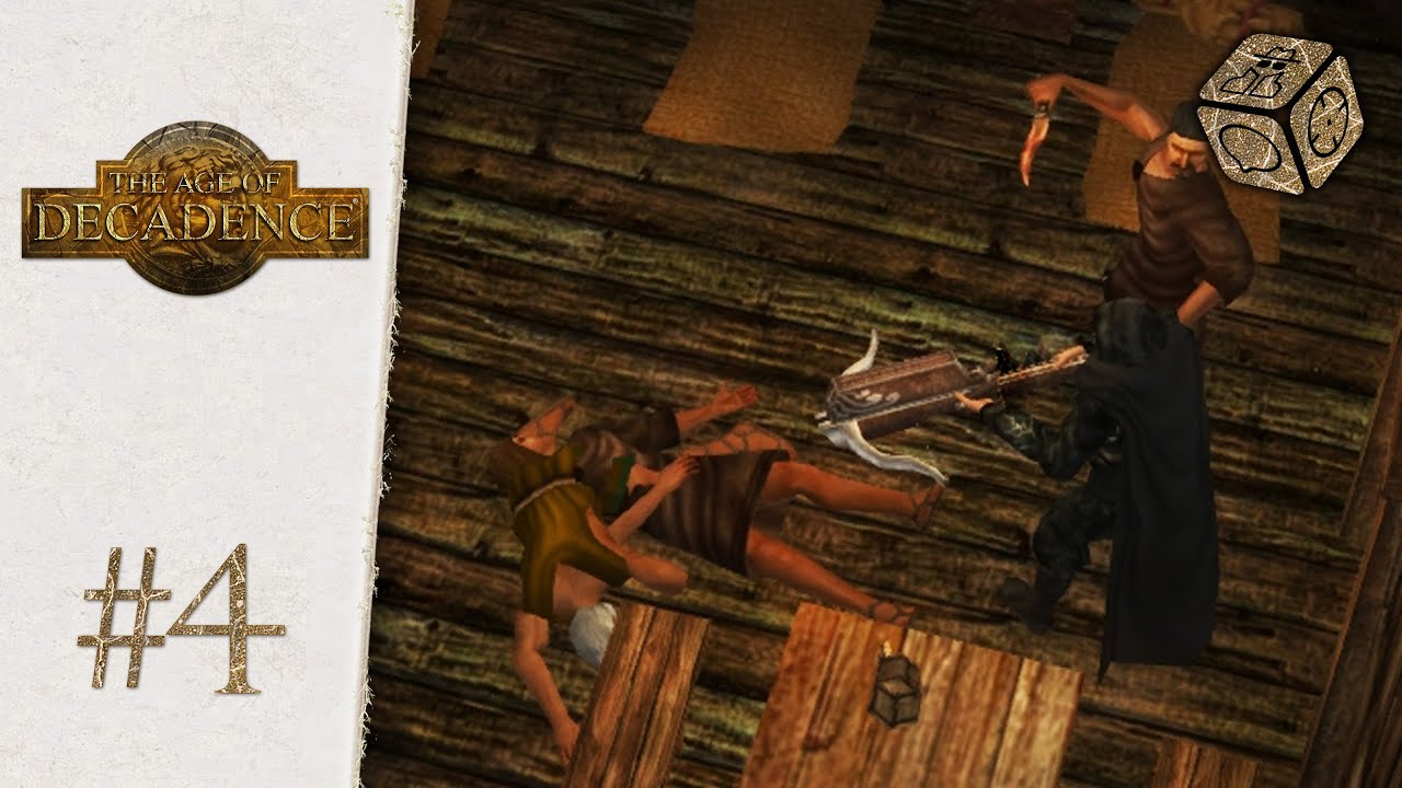 Clepta's evil, but she lives... - Let's Play The Age of Decadence #4 ...