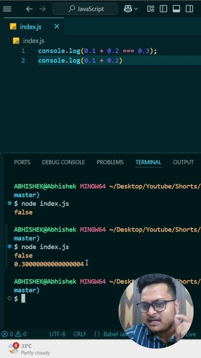 JavaScript Output Based Interview Question | #javascript #dsa #reactjs - YouTube