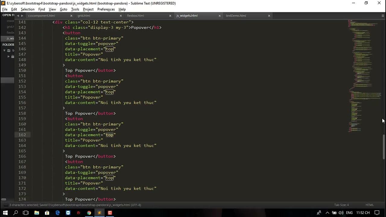(Bootstrap) Bài 31 Popover - YouTube
