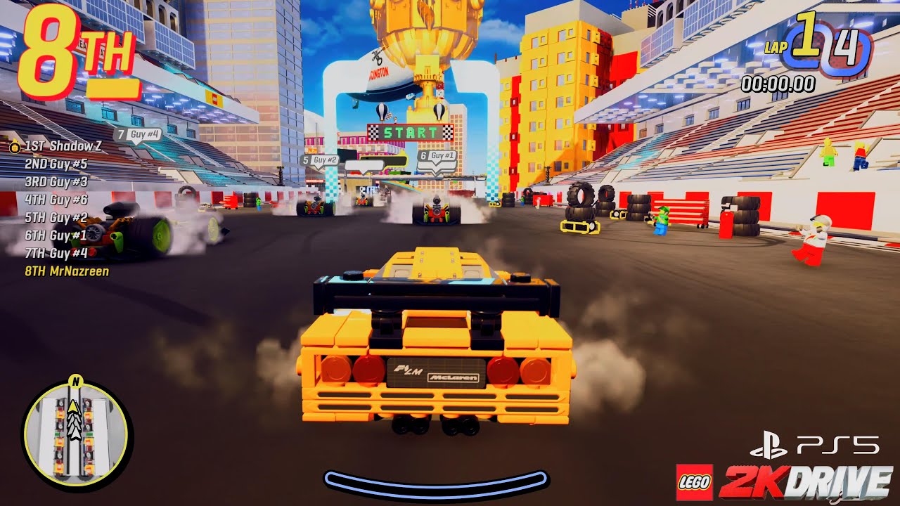 Lego 2K Drive - Final Race Shadow Z Sky Cup Grand Prix Turbo Arces ...