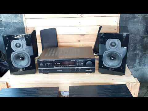 QUAD L11 Mark II Speaker featuring DENON AVR 900 Receiver - YouTube