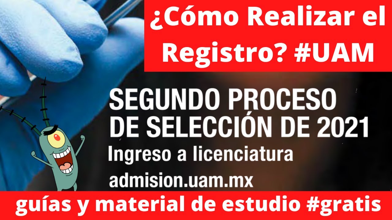 #UAM Cómo Realizar el Registro Paso a Paso 2021 Universidad Autónoma ...